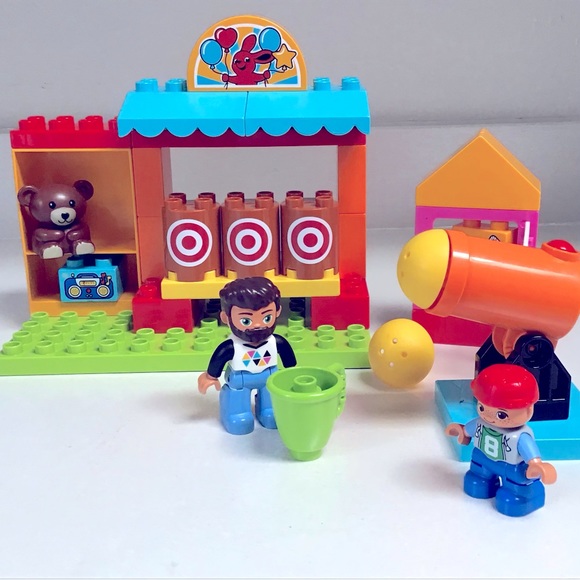 Lego | Toys | Lego Duplo Arcade Shooting Gallery Rare Euc | Poshmark